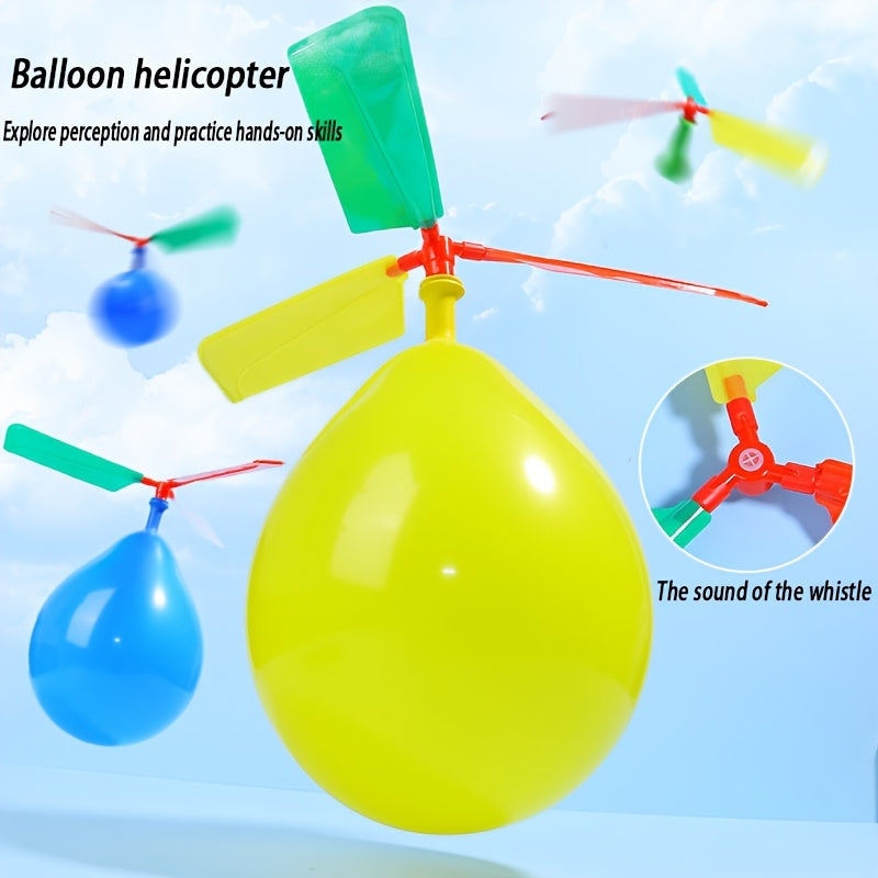 STEM Balloon Helicopter Set – Build & Learn Aerodynamics – STEMology